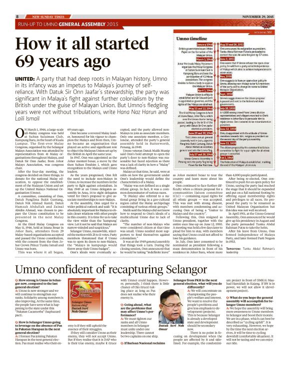 Digital Newsstand | New Straits Times | 29/11/2015
